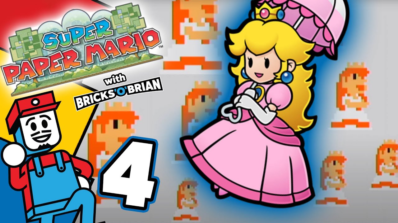 Blasting away my problems! - Super Paper Mario with Bricks 'O' Brian
