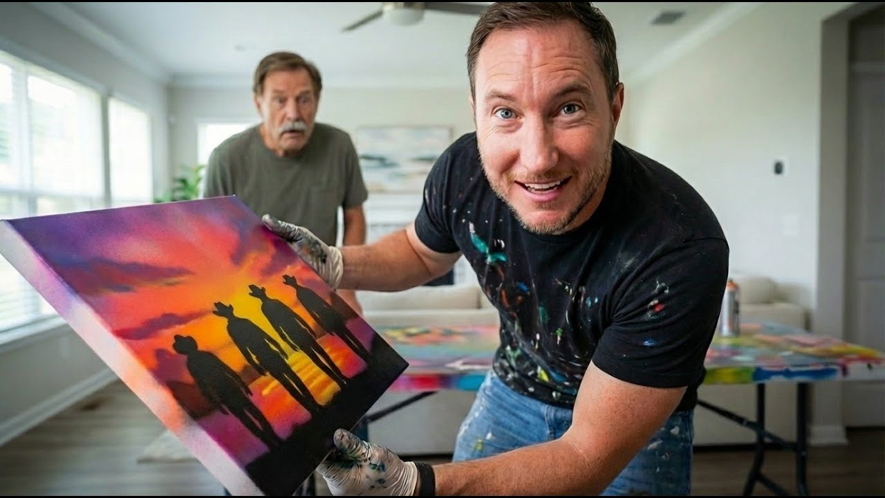 I turned $7 into the ultimate dad gift with spray paint