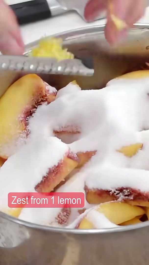 How to make the best peach cobbler ever!