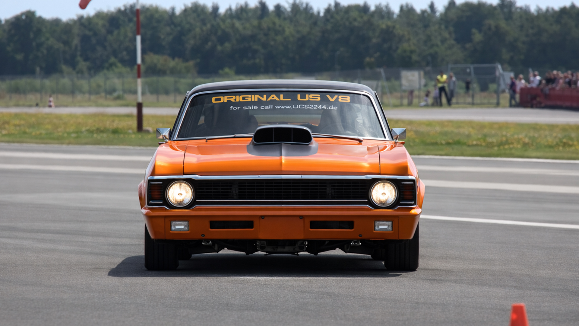 Unverfälschter Auspuff-Sound eines US-Muscle Cars