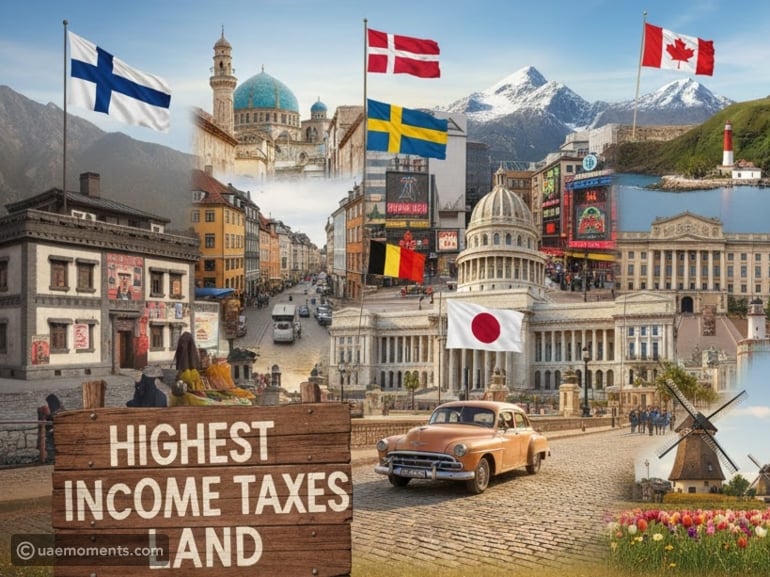 Where the taxman takes the most: Top 10 countries with the highest ...