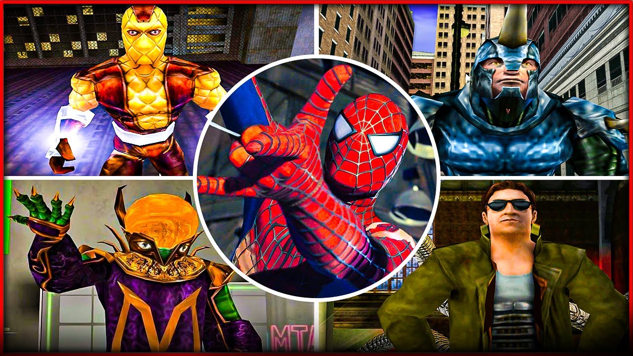 Spider-Man 2 (2004) all boss fights & ending (4K60FPS)