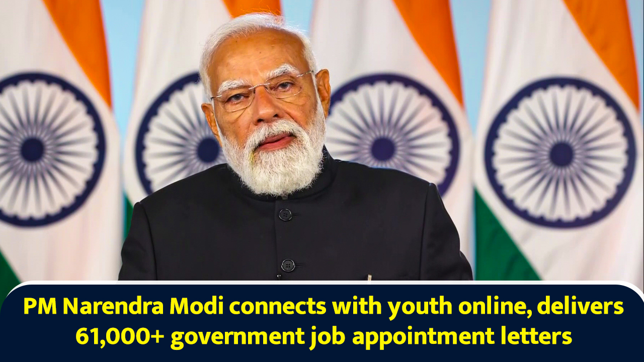 PM Narendra Modi connects with youth online, delivers 61,000 ...