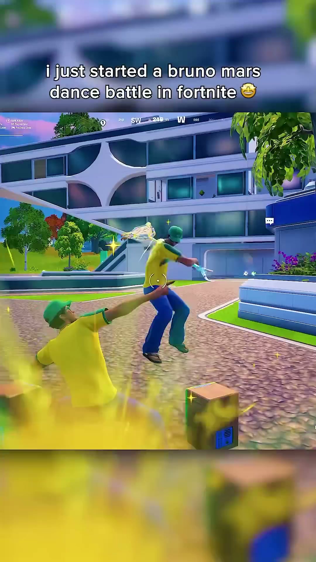 Bro thought he could join in