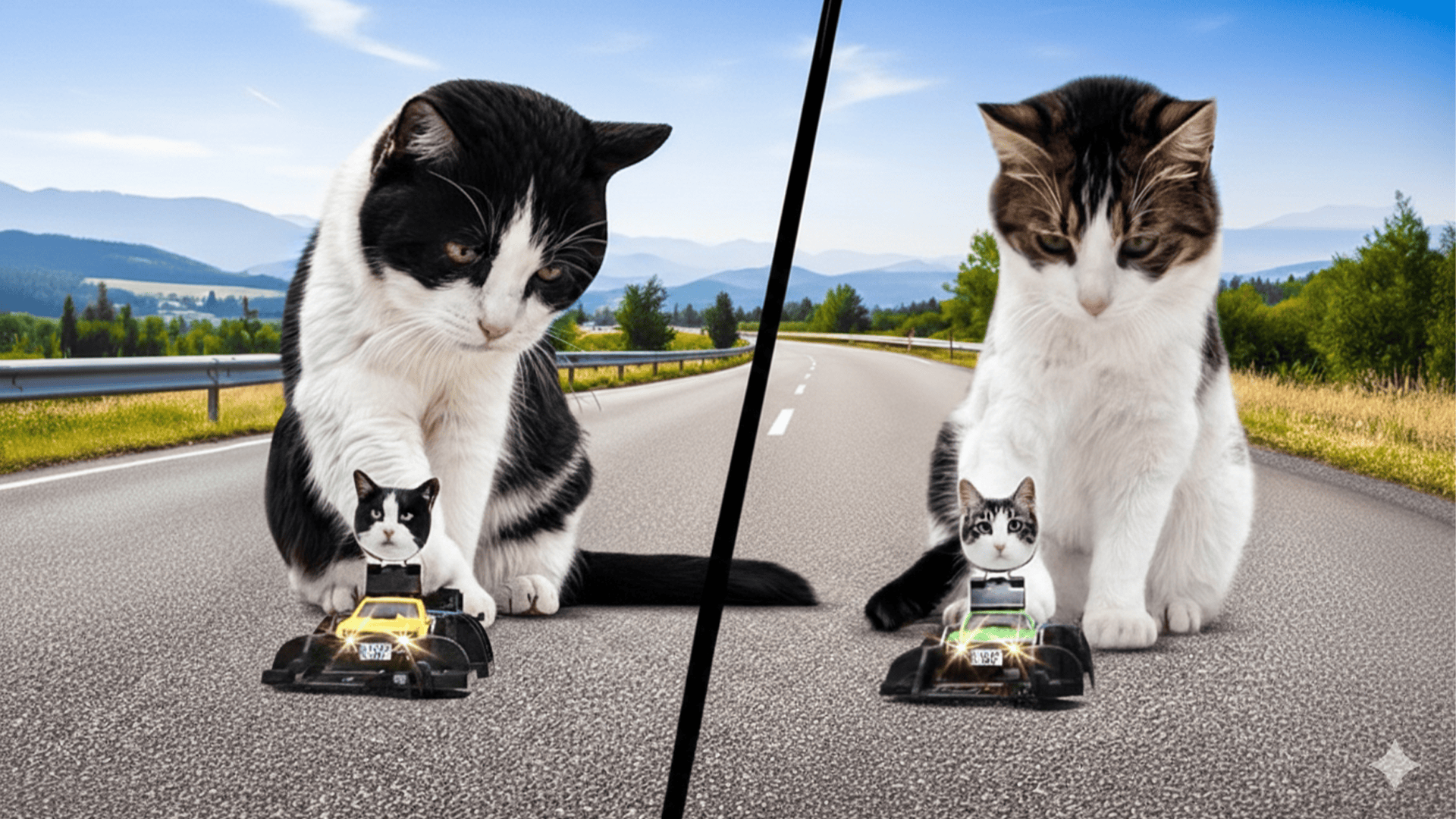 Katten nemen het voortouw in de wereld van drag racing