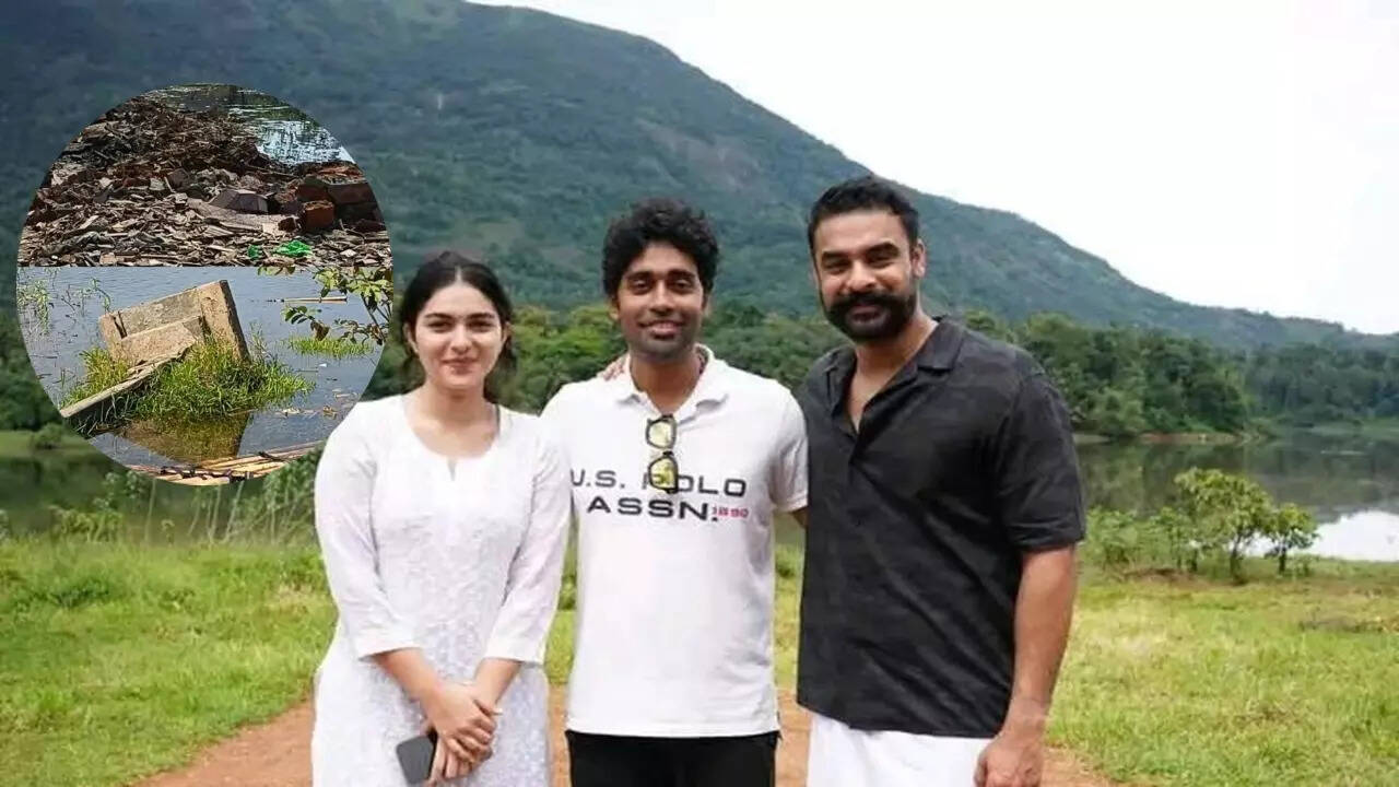 Tovino Thomas' 'Pallichattambi' set waste dumped near Malankara ...