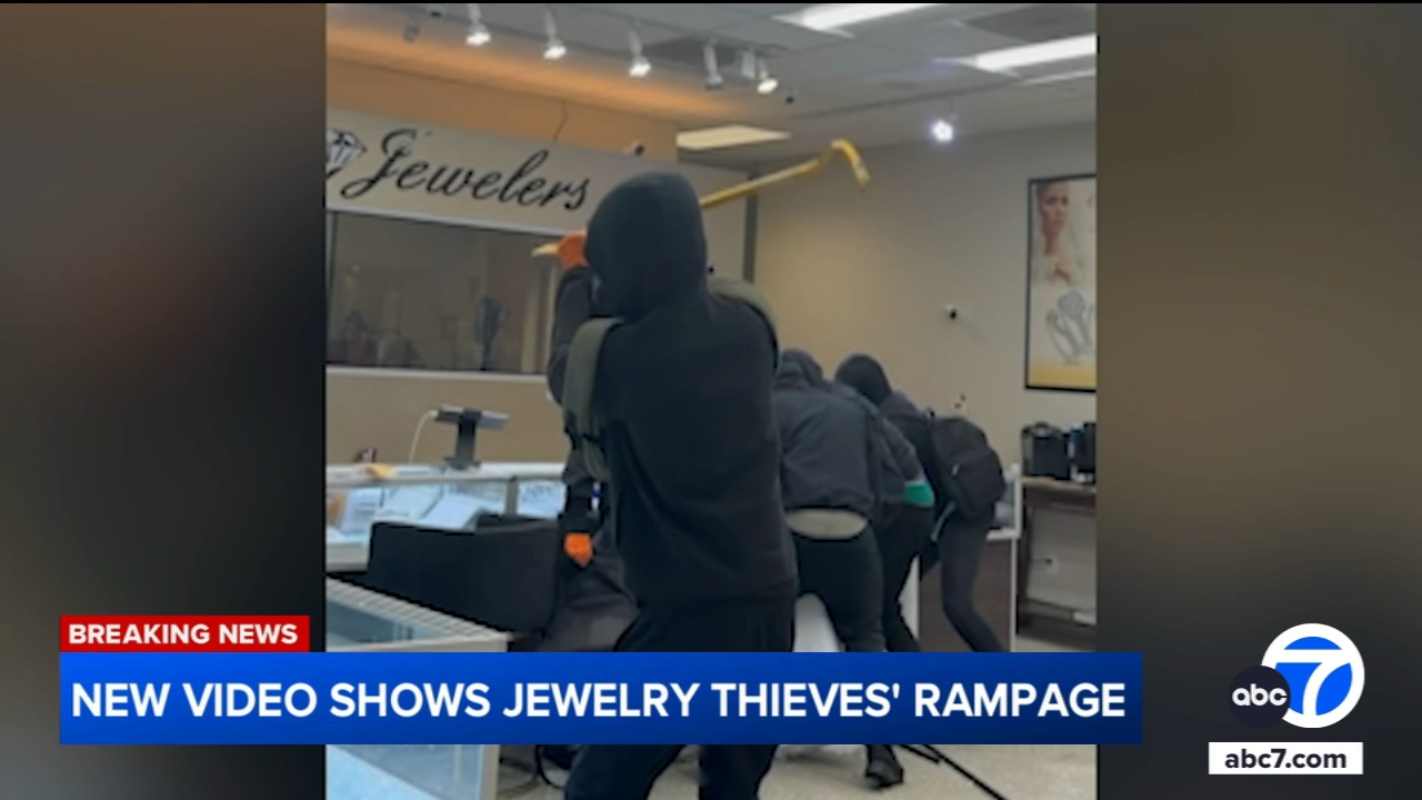 Violent smash-and-grab robbery at Orange County jewelry store leads to ...