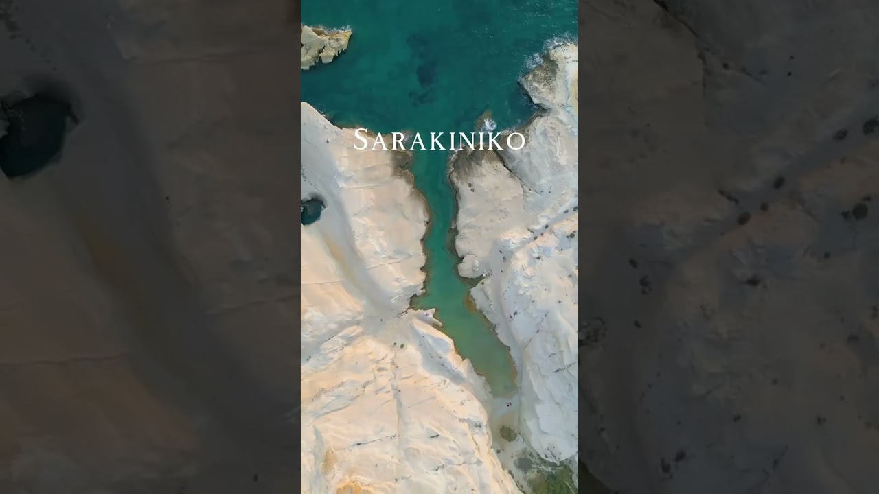 Visit Sarakiniko, Greece and its otherworldly lunar-like landscapes