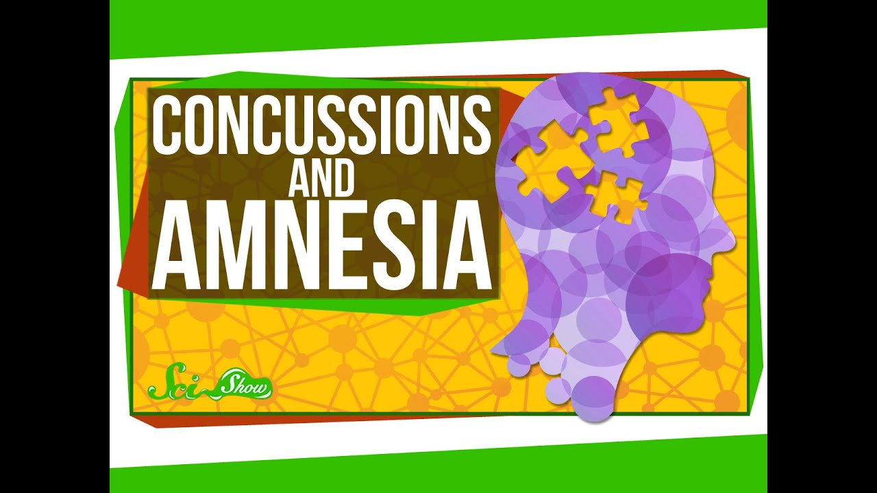 How do concussions cause amnesia?