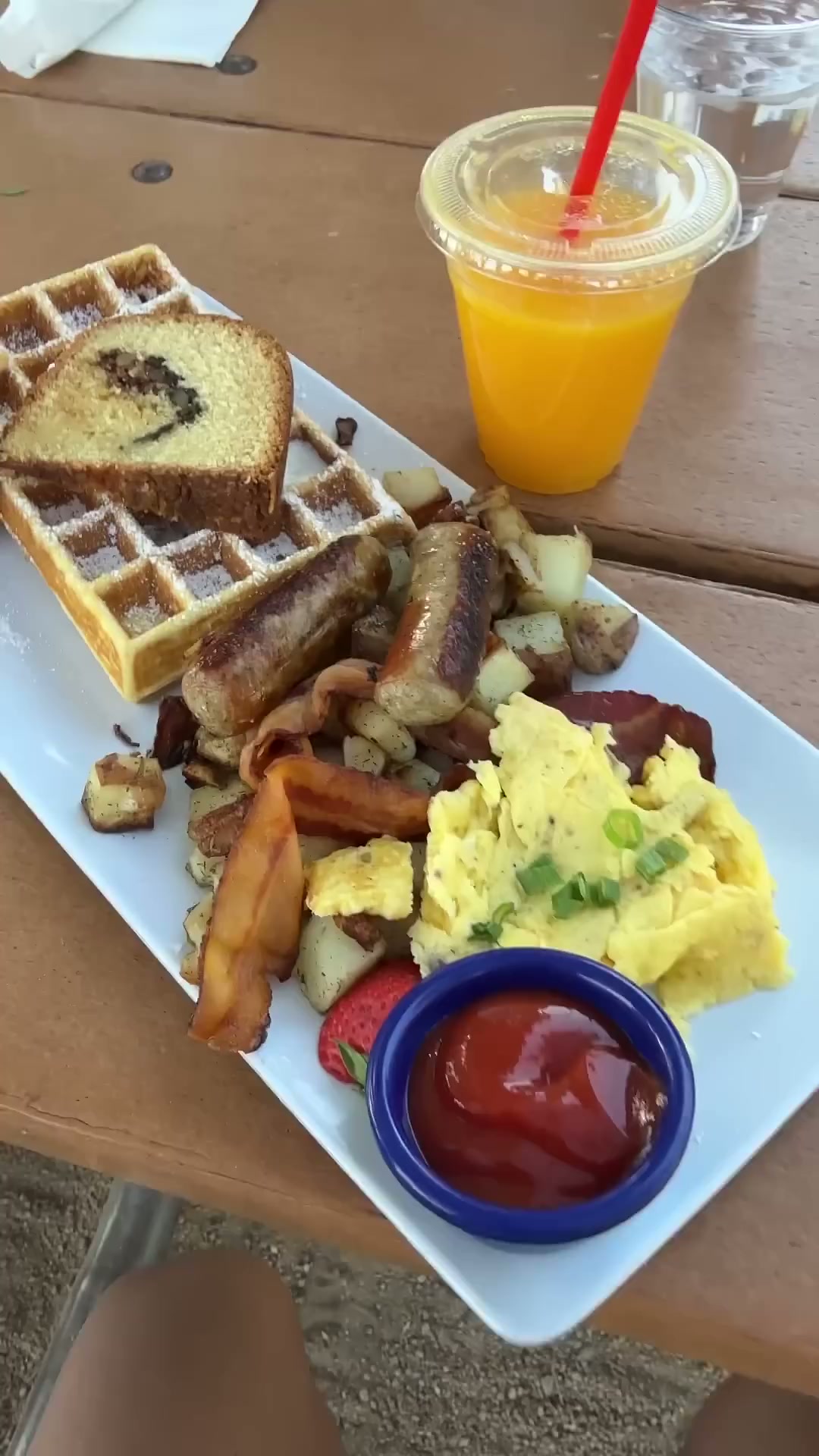 Birthday breakfast at Joe’s Farm Grill in Gilbert AZ