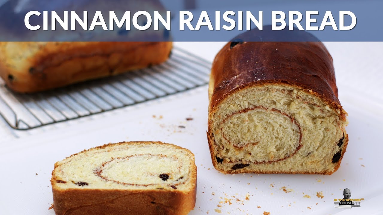 How to make easy homemade cinnamon raisin bread | Short version
