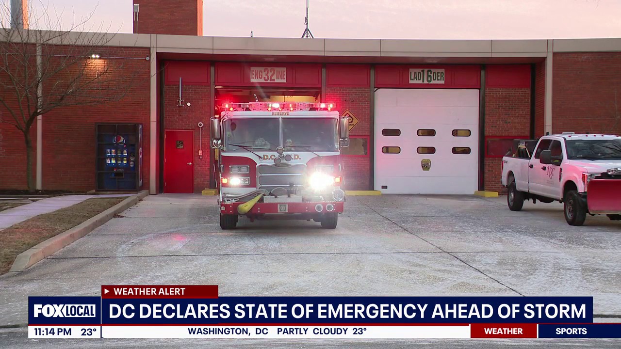 DC Fire and EMS preparing for incoming winter storm