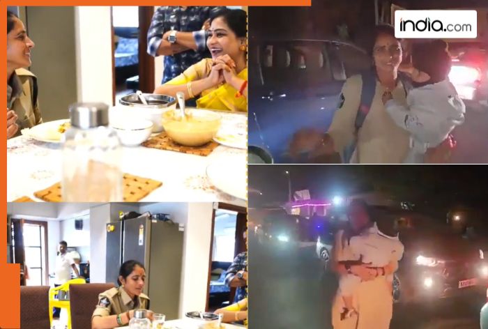 Andhra Pradesh off-duty woman constable clears traffic with baby in ...