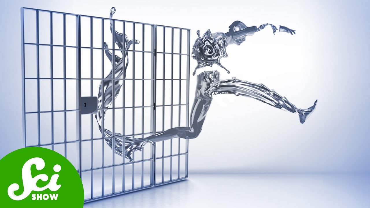 Scientists invented a jail-breaking liquid metal robot