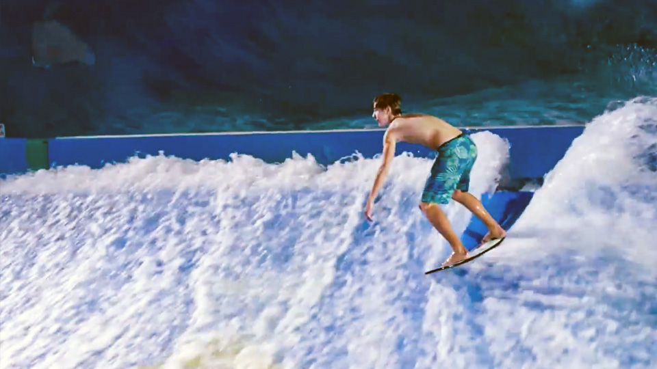 Surfing indoors is this real?