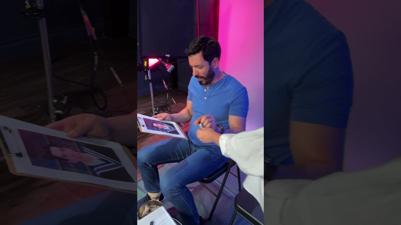 Find out what happens when embarrassing photos get signed on set