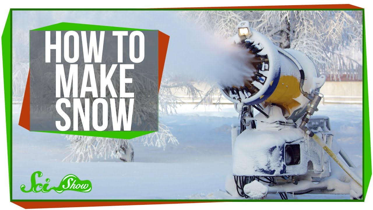 How to make snow (if you're not Elsa)