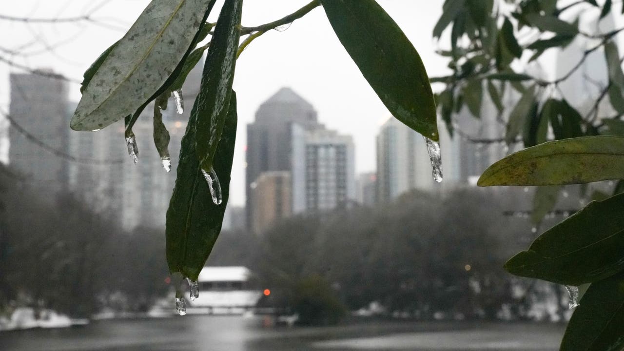 Dangerous ice in North Georgia: Here's how to measure accumulation