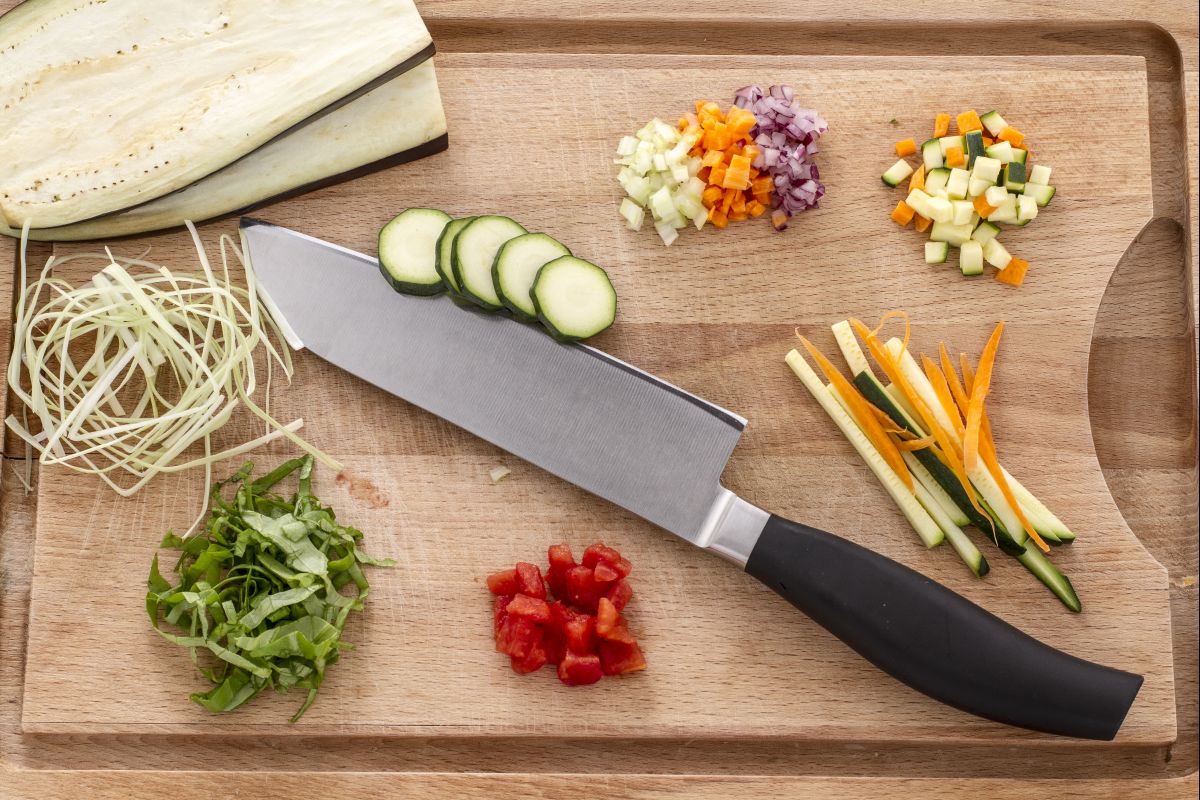 How to cut vegetables