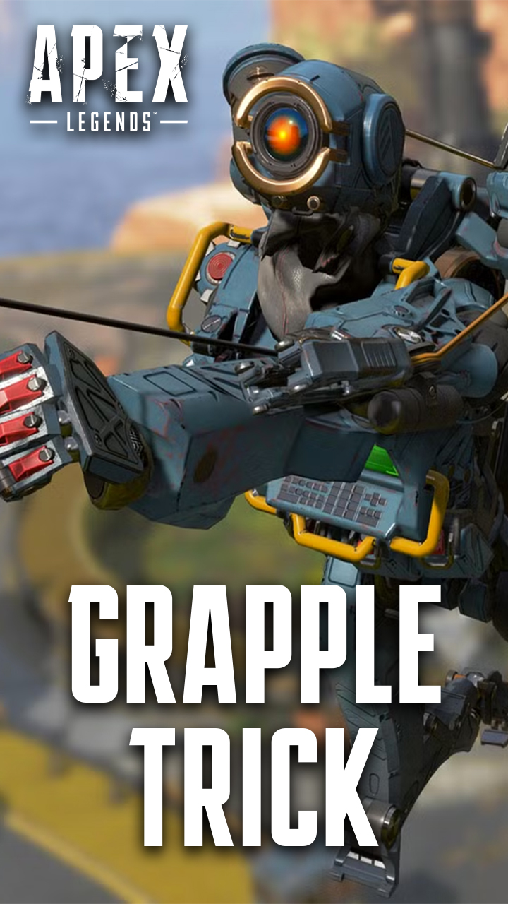 Pathfinder grapple tip that makes rotations faster in Apex Legends