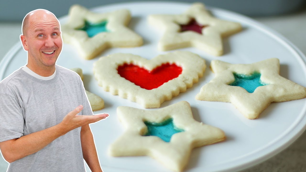 How to make stained glass cookies