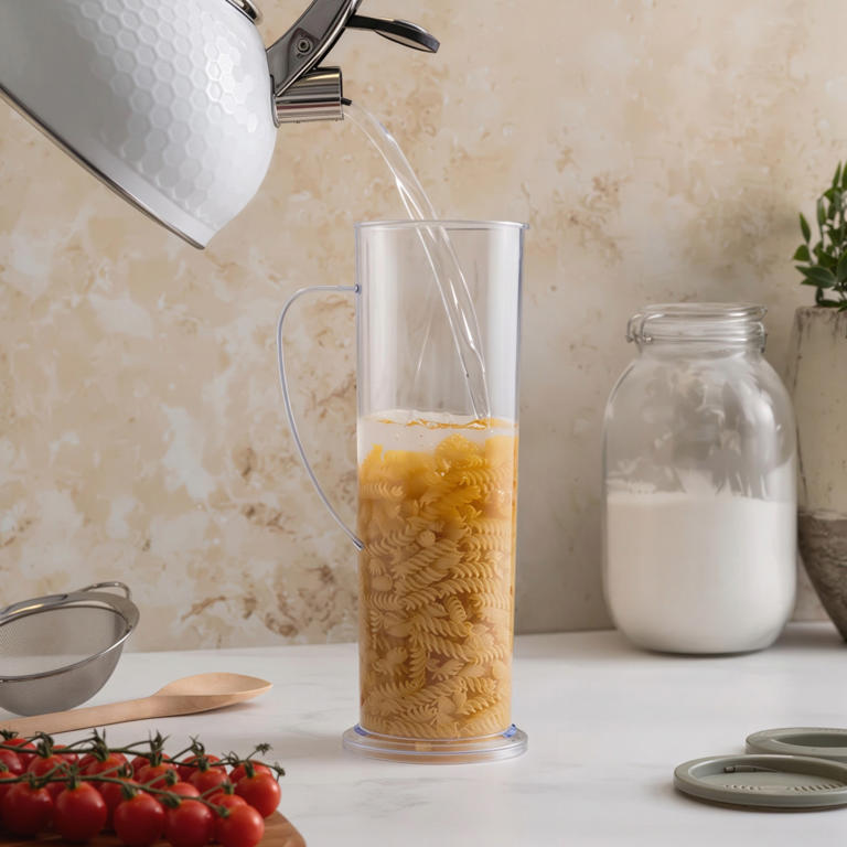 I just spotted the most low effort pasta cooking gadget at Dunelm – all ...