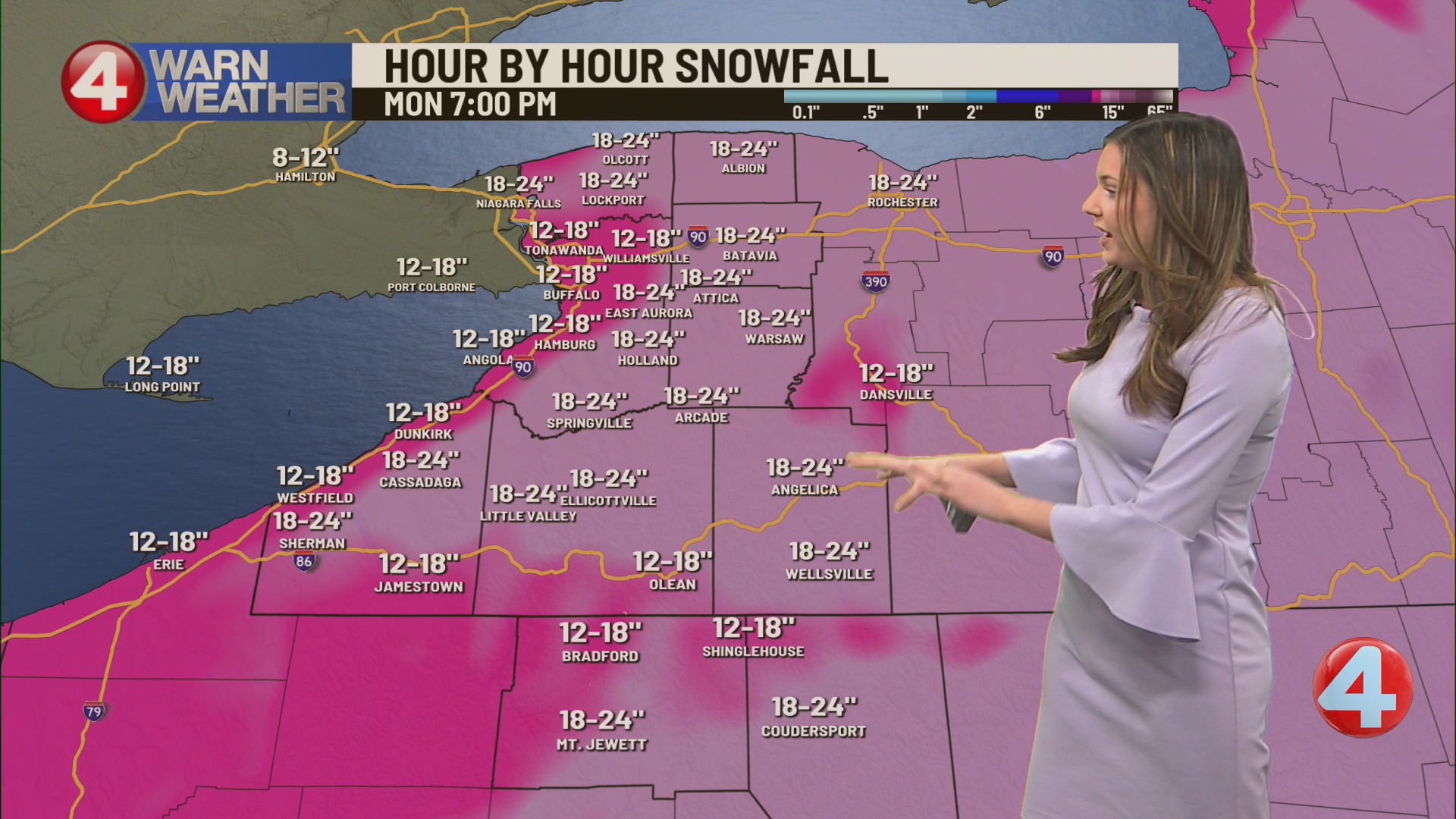 Buffalo weather update: 6 a.m., 1/24/26