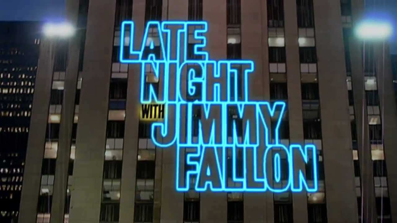 Late Night with Jimmy Fallon - After Effects video tests