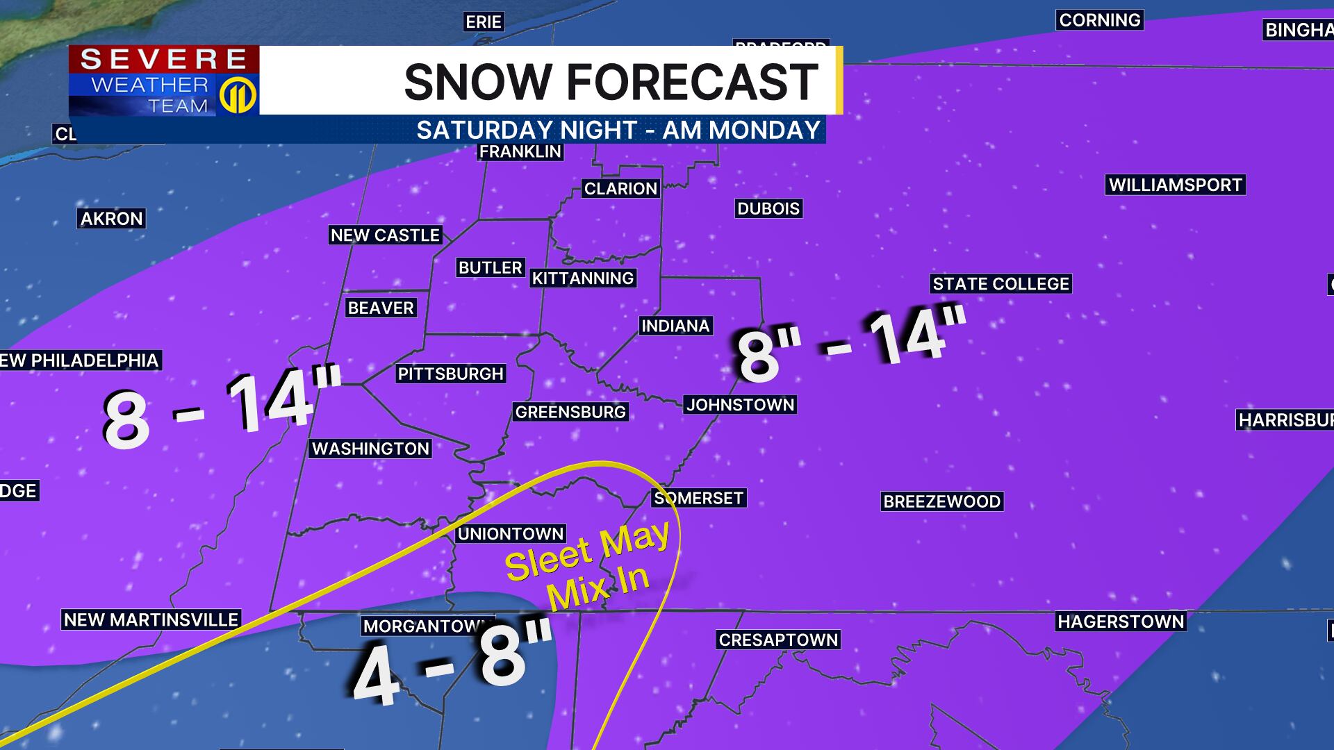 Major winter storm moves in tonight. Here’s how much snow could accumulate