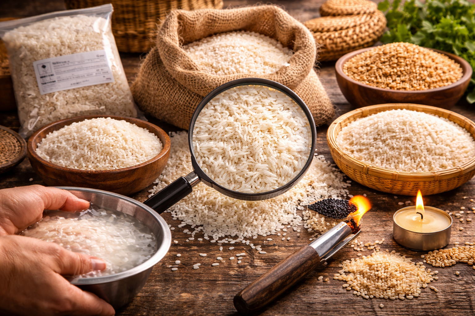 Plastic rice: Myth or reality? How to identify real rice