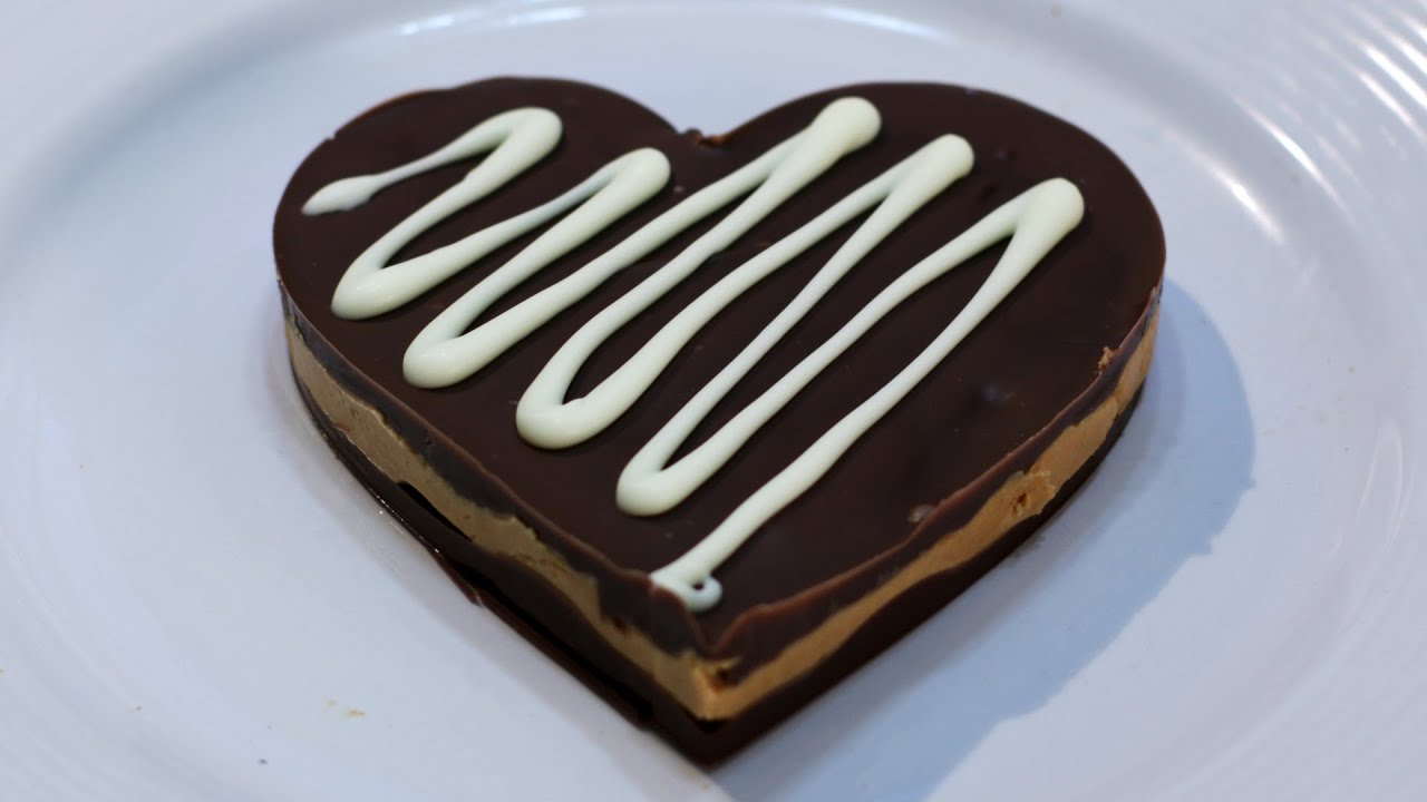How to Make Peanut Butter Cups shaped Hearts