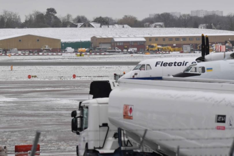 Two counties in England set to escape next UK snow bomb with West ...