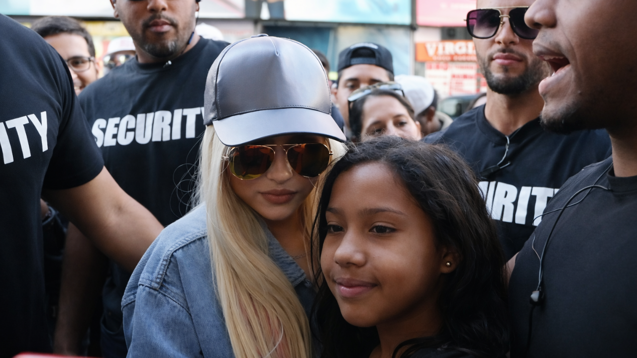 People react to a Kylie Jenner look-alike in NYC