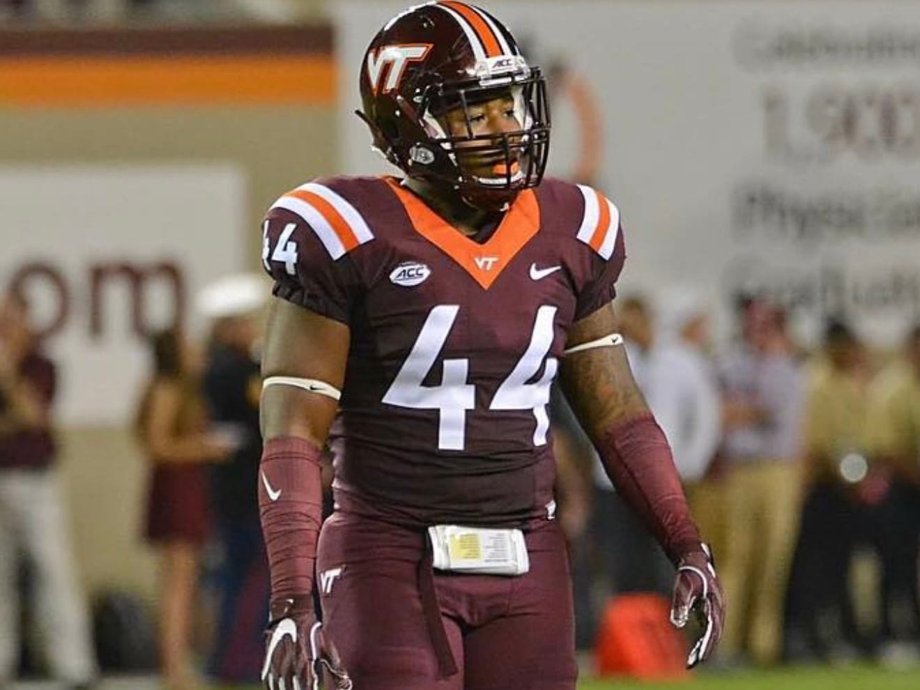 When my college football career ended, I hit rock bottom. Losing over ...