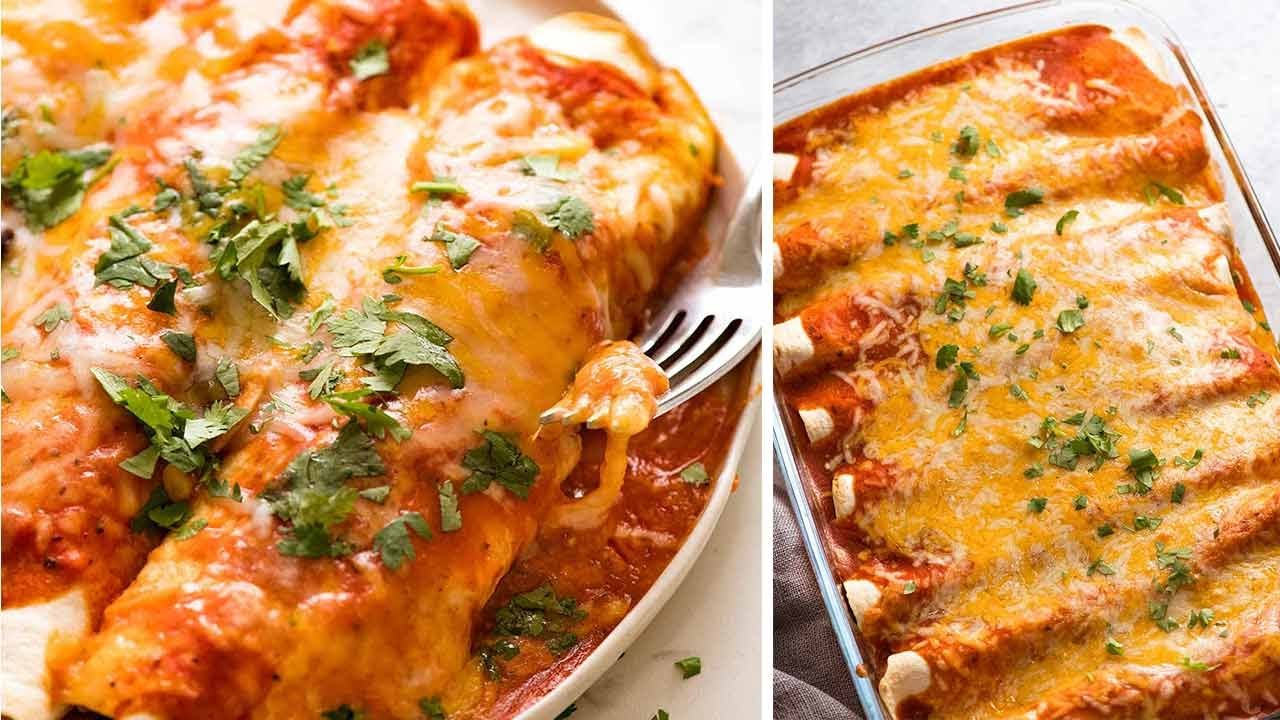 Crack chicken enchiladas 🌯