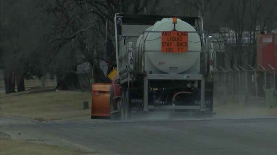 ‘Beet’ing extreme cold, ice and snow on Kansas roads with juice