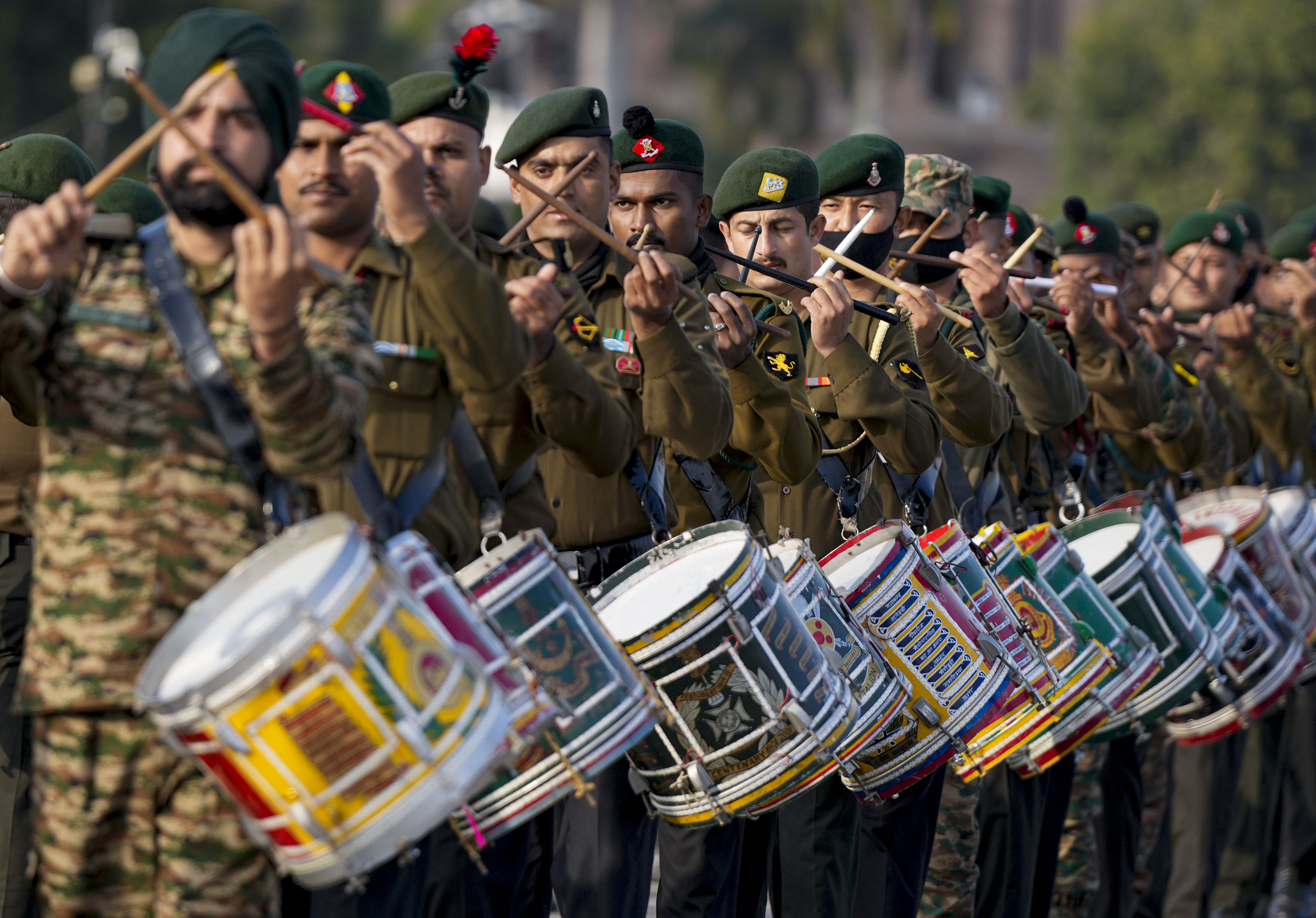 R-Day parade: Full dress rehearsal of cultural performance, flypast ...