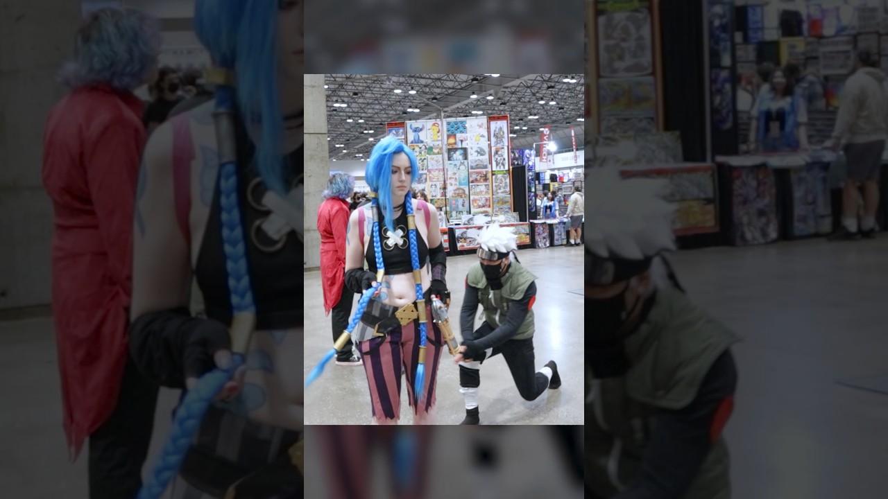 The moment Kakashi realized his big mistake #kakashi #jinx #arcane