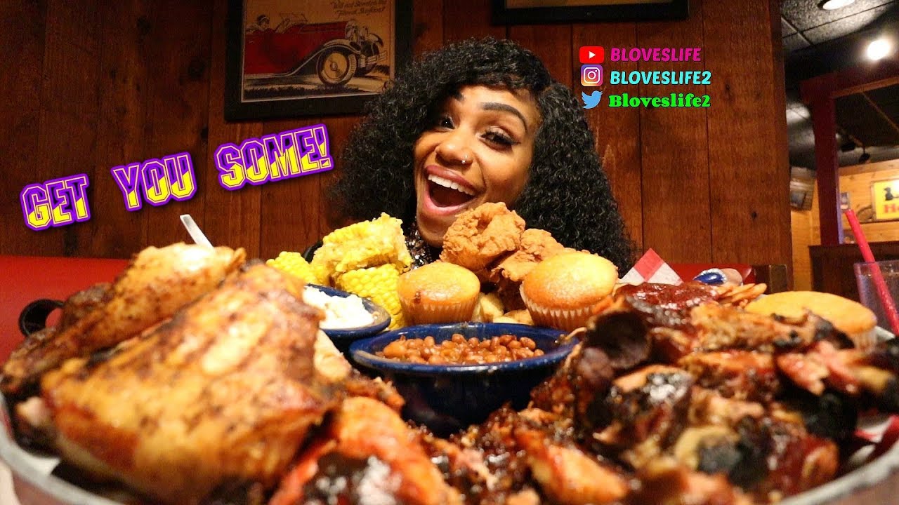 Famous Dave’s in Cleveland mukbang experience