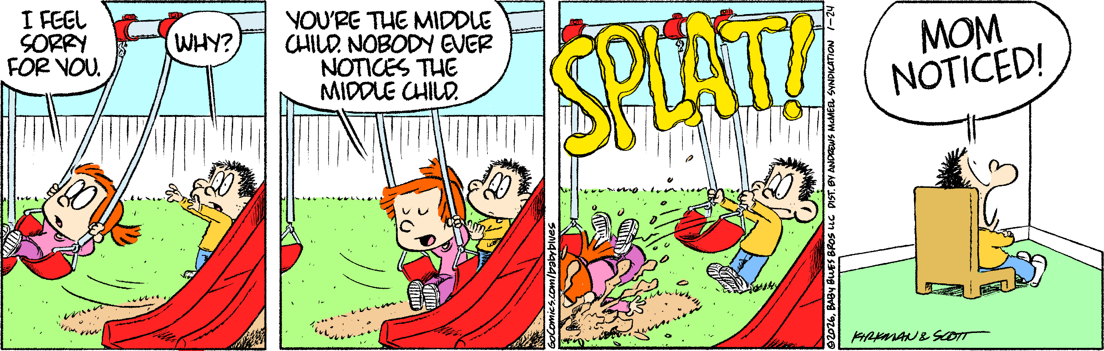 Baby Blues by Rick Kirkman and Jerry Scott