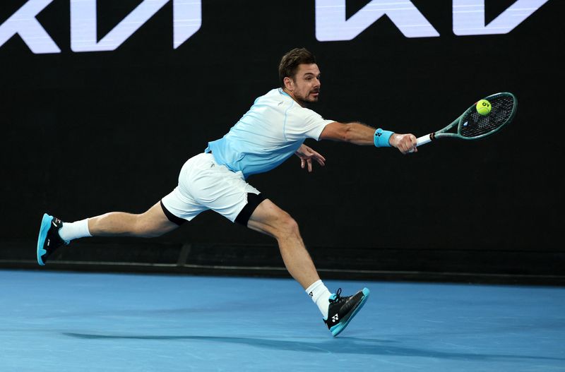 Tennis-Djokovic hails inspiration Wawrinka after Australian Open show