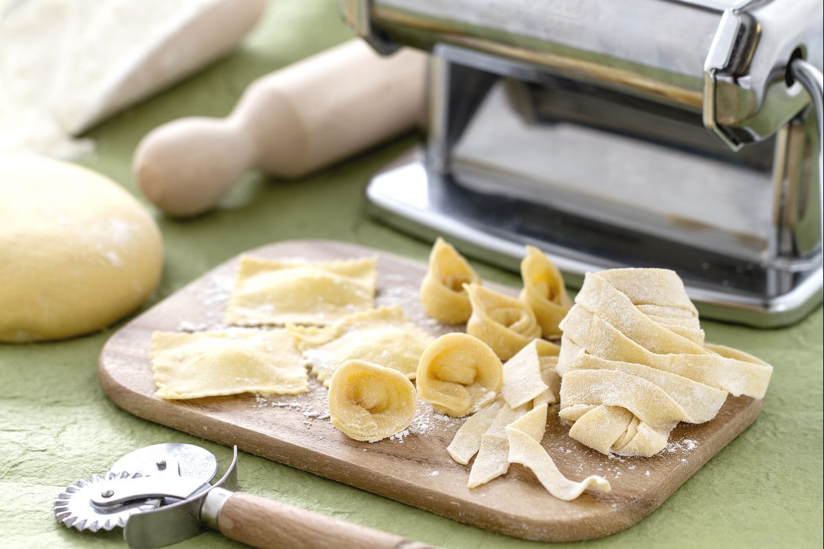 How to roll out pasta dough