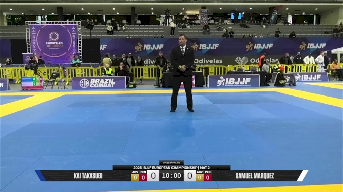 Samuel Marquez vs Kai Takasugi 2026 European Jiu-Jitsu IBJJF Championship