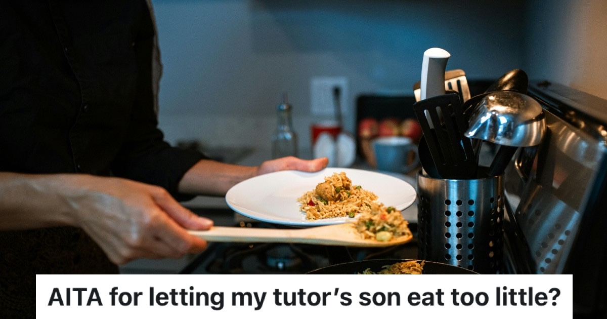 He did his tutor a favor by bringing her son some food, but now she’s ...