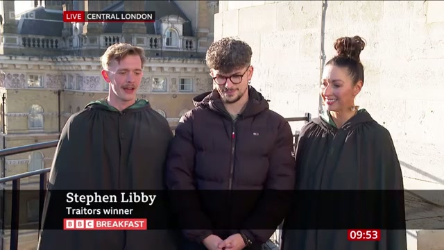 Stephen explains why he decided to stay loyal to fellow traitor Rachel