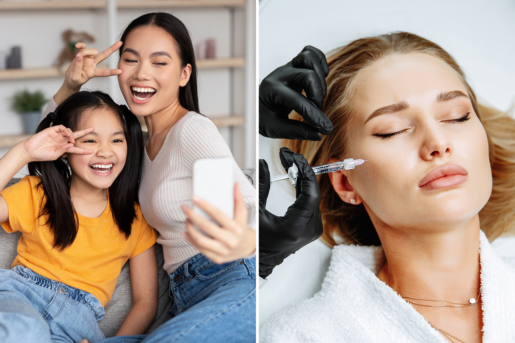 Selfie-loving moms have kids who are more likely to get plastic surgery ...