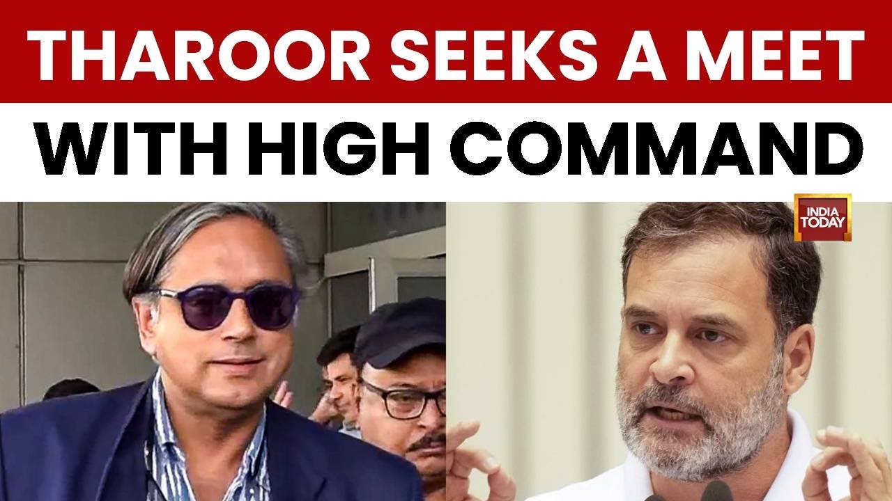 Shashi Tharoor denies tussle with Congress high command, says issues ...
