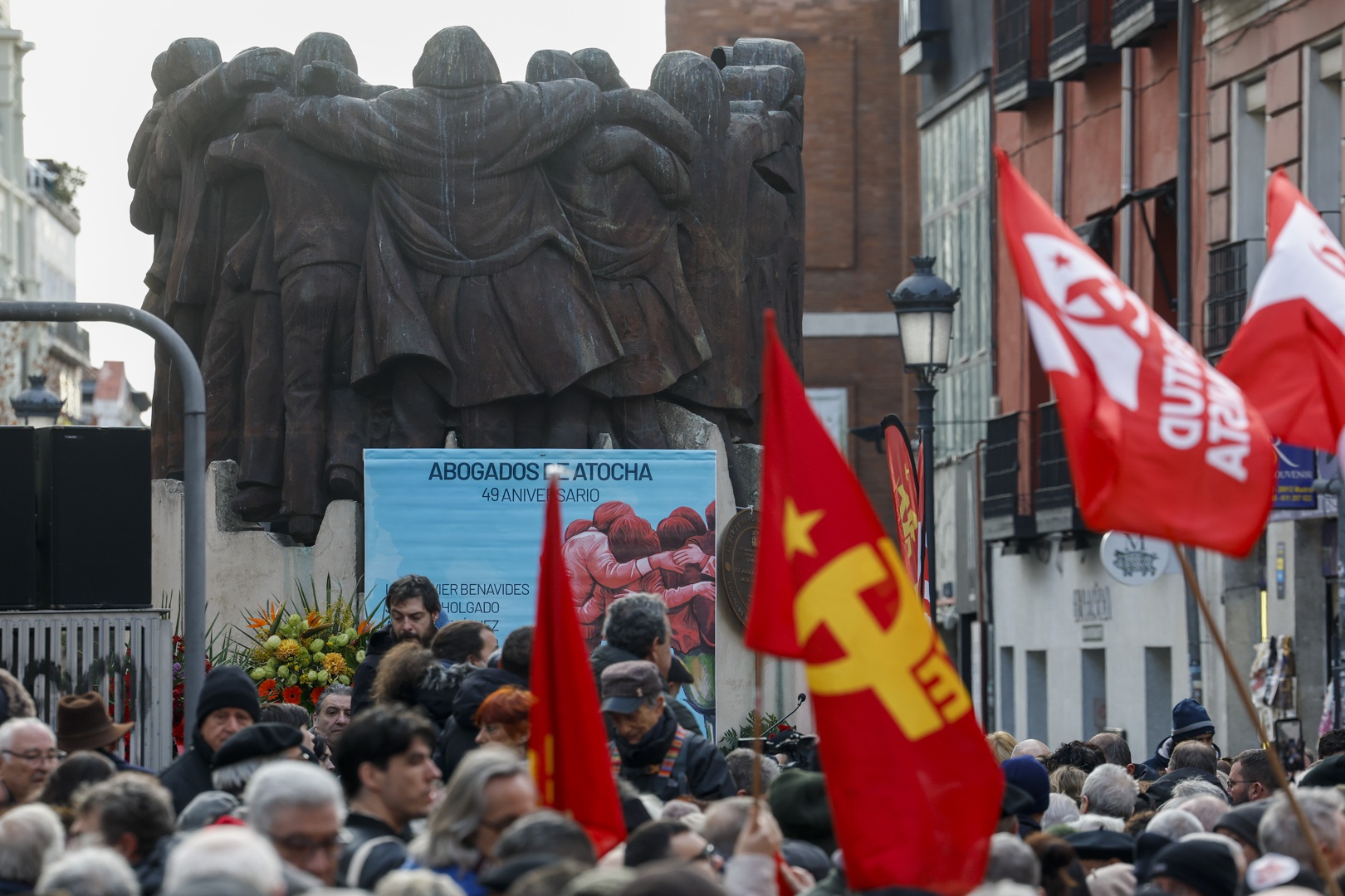Madrid homenajea a los abogados de Atocha en el 49 aniversario de su ...