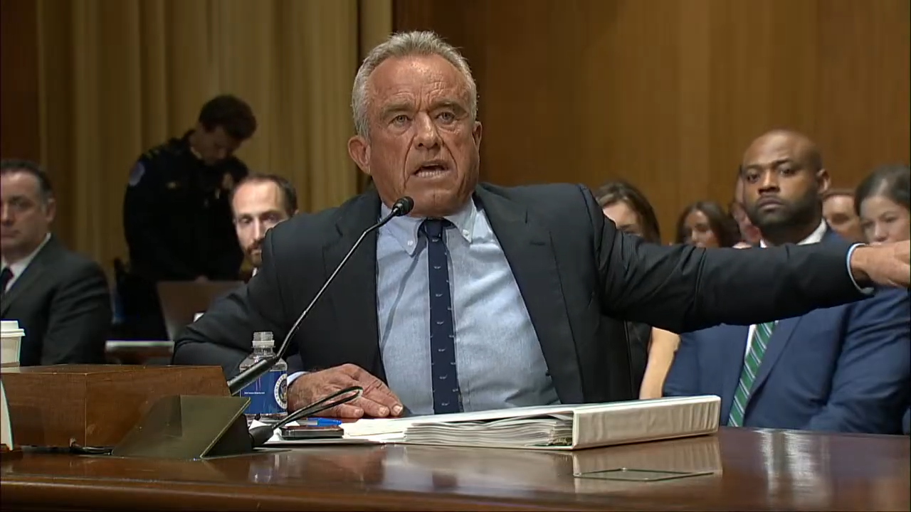 'So is your website wrong?': Steam comes out of RFK Jr.'s head when ...