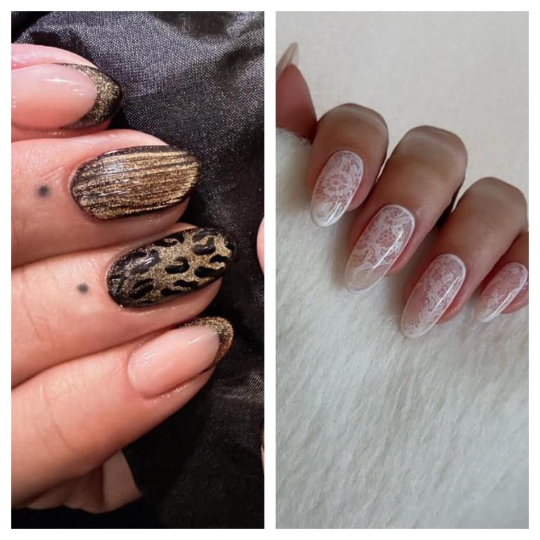 This underrated animal print design is winter's coolest nail trend